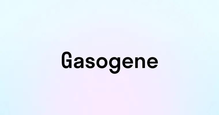 Gasogene — перевод, транскрипция, произношение и примеры