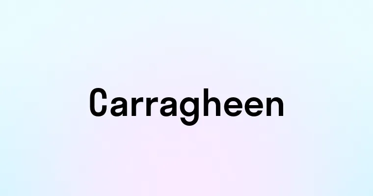 Carragheen — перевод, транскрипция, произношение и примеры