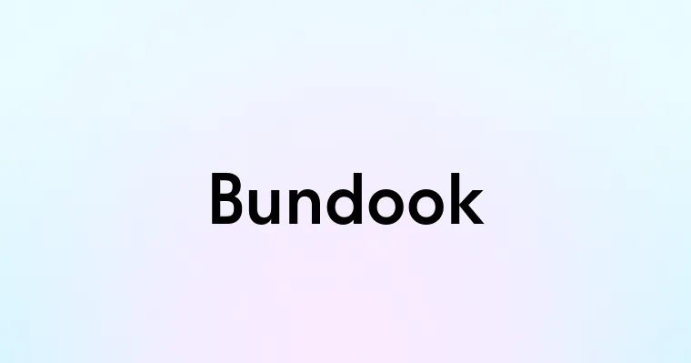 Bundook — перевод, транскрипция, произношение и примеры