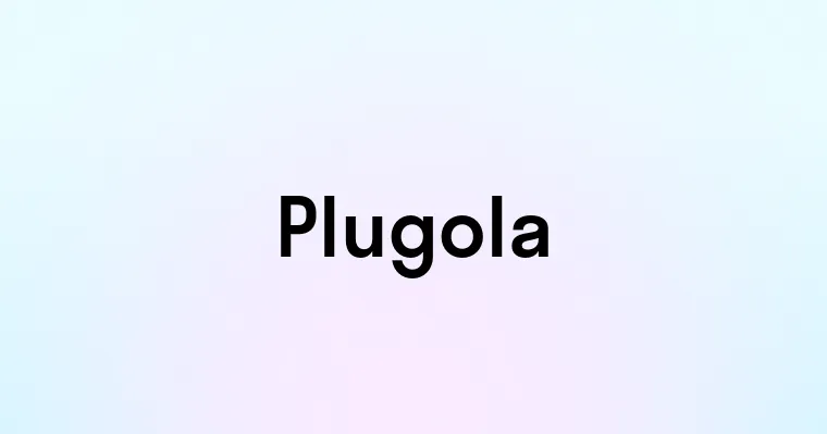 Plugola — перевод, транскрипция, произношение и примеры