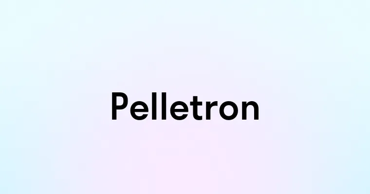 Pelletron — перевод, транскрипция, произношение и примеры