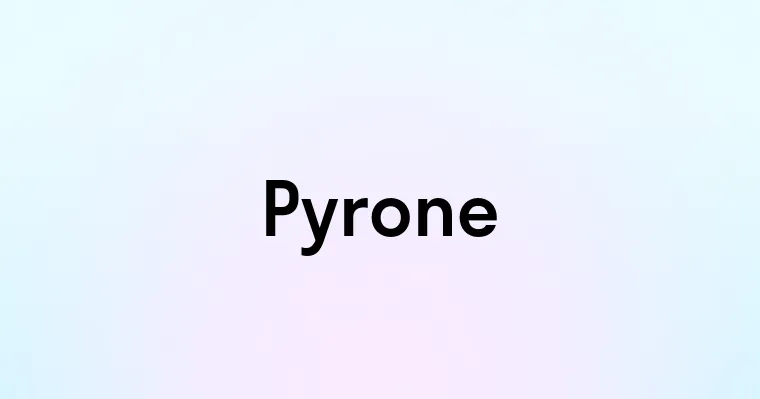 Pyrone — перевод, транскрипция, произношение и примеры