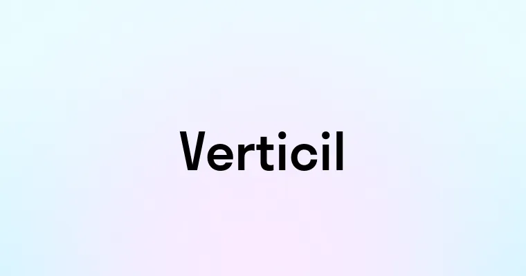 Verticil — перевод, транскрипция, произношение и примеры