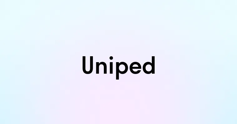 Uniped — перевод, транскрипция, произношение и примеры