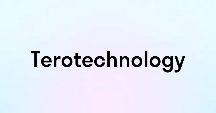 Terotechnology — перевод, транскрипция, произношение и примеры