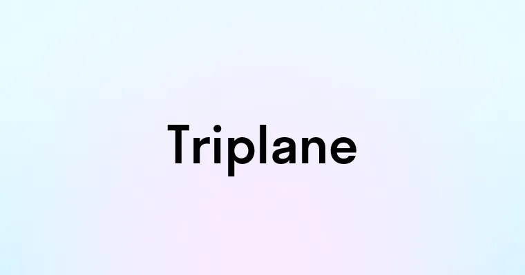 Triplane — перевод, транскрипция, произношение и примеры