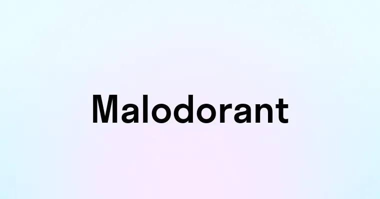 Malodorant — перевод, транскрипция, произношение и примеры