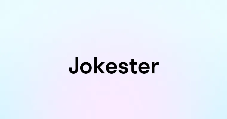 Jokester — перевод, транскрипция, произношение и примеры