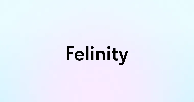 Felinity — перевод, транскрипция, произношение и примеры