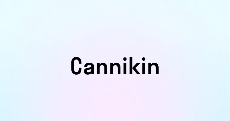 Cannikin — перевод, транскрипция, произношение и примеры