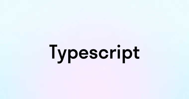 Typescript — перевод, транскрипция, произношение и примеры