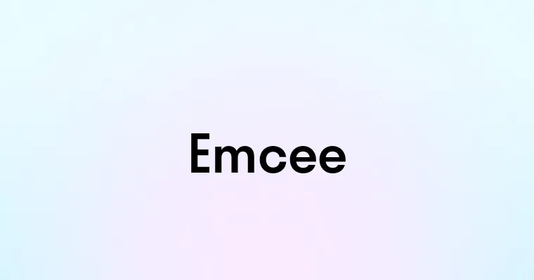Emcee — перевод, транскрипция, произношение и примеры