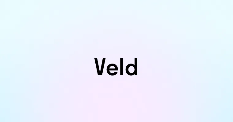 Veld — перевод, транскрипция, произношение и примеры