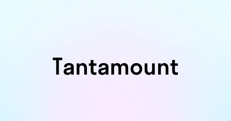 Tantamount — перевод, транскрипция, произношение и примеры