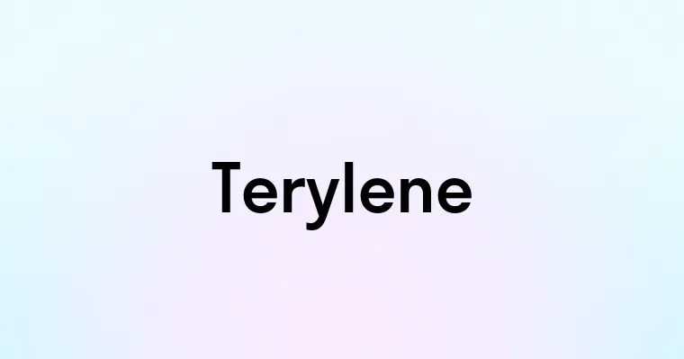 Terylene — перевод, транскрипция, произношение и примеры