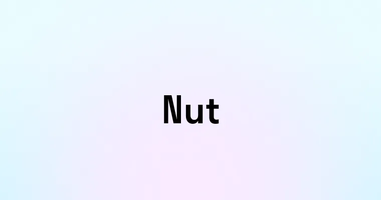 Nut — перевод, транскрипция, произношение и примеры