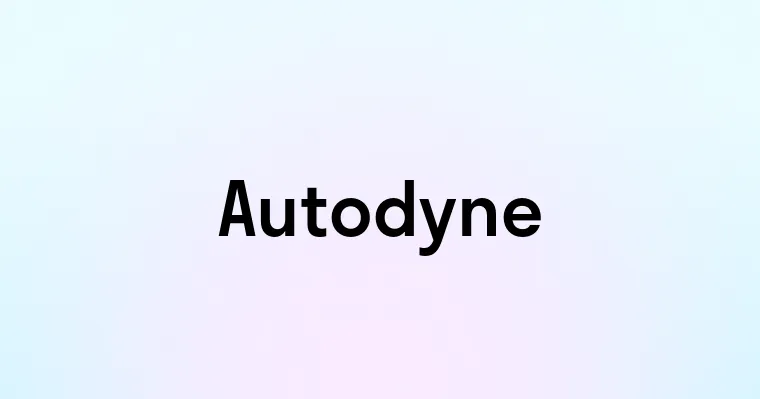 Autodyne — перевод, транскрипция, произношение и примеры