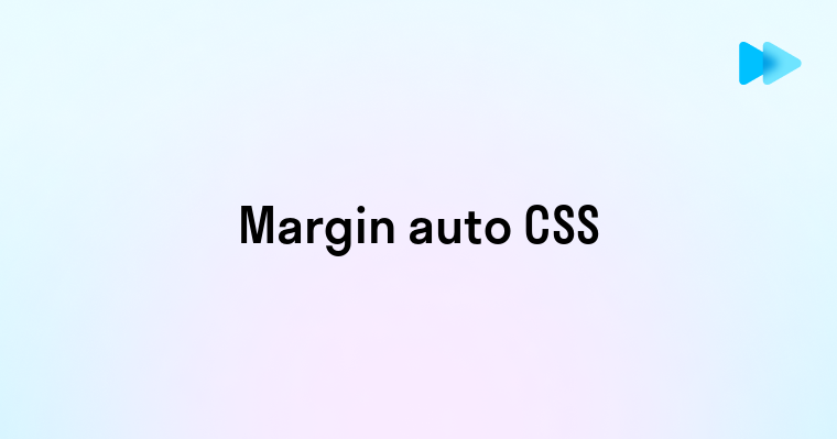 Выравнивание блоков по центру с помощью margin auto в CSS